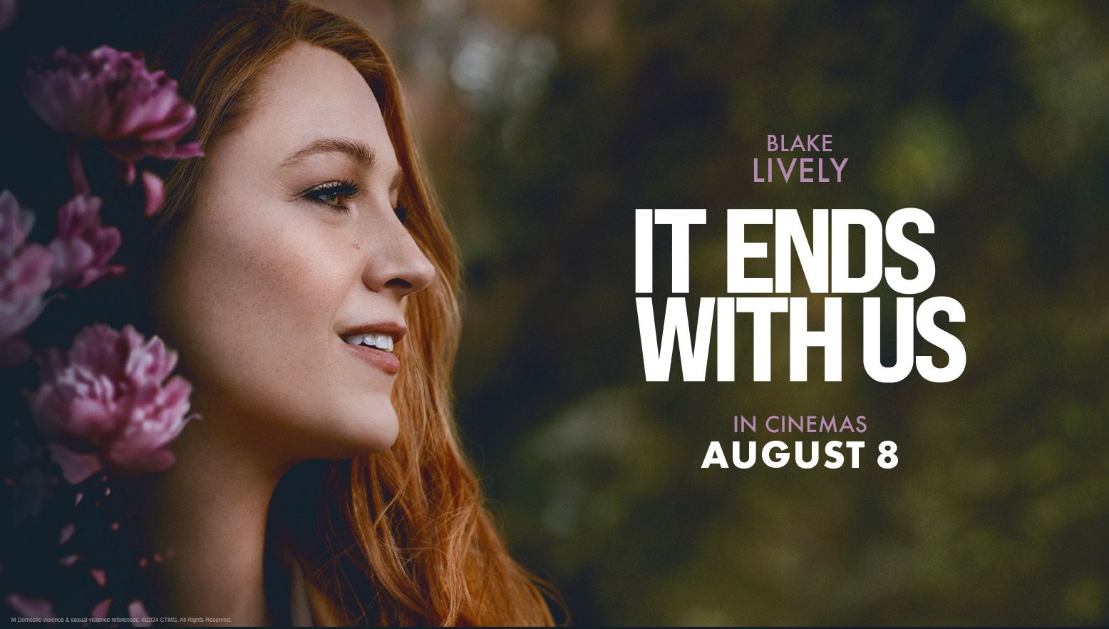 Win a prize pack and double pass to see It Ends With Us - One NZ Rewards