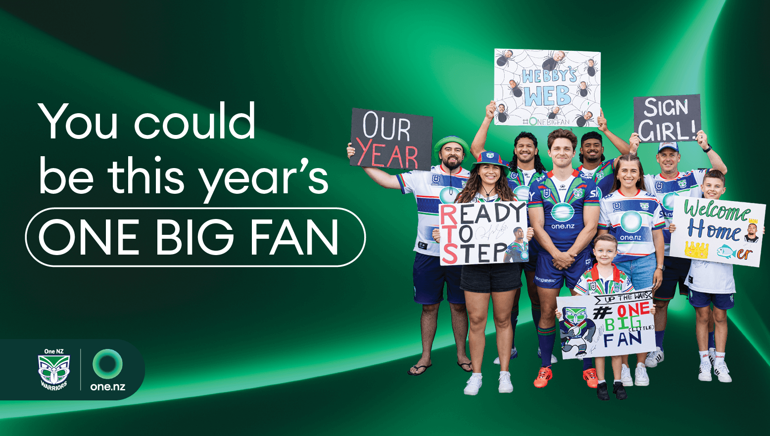 Are you this year’s One Big Fan? - One NZ Rewards