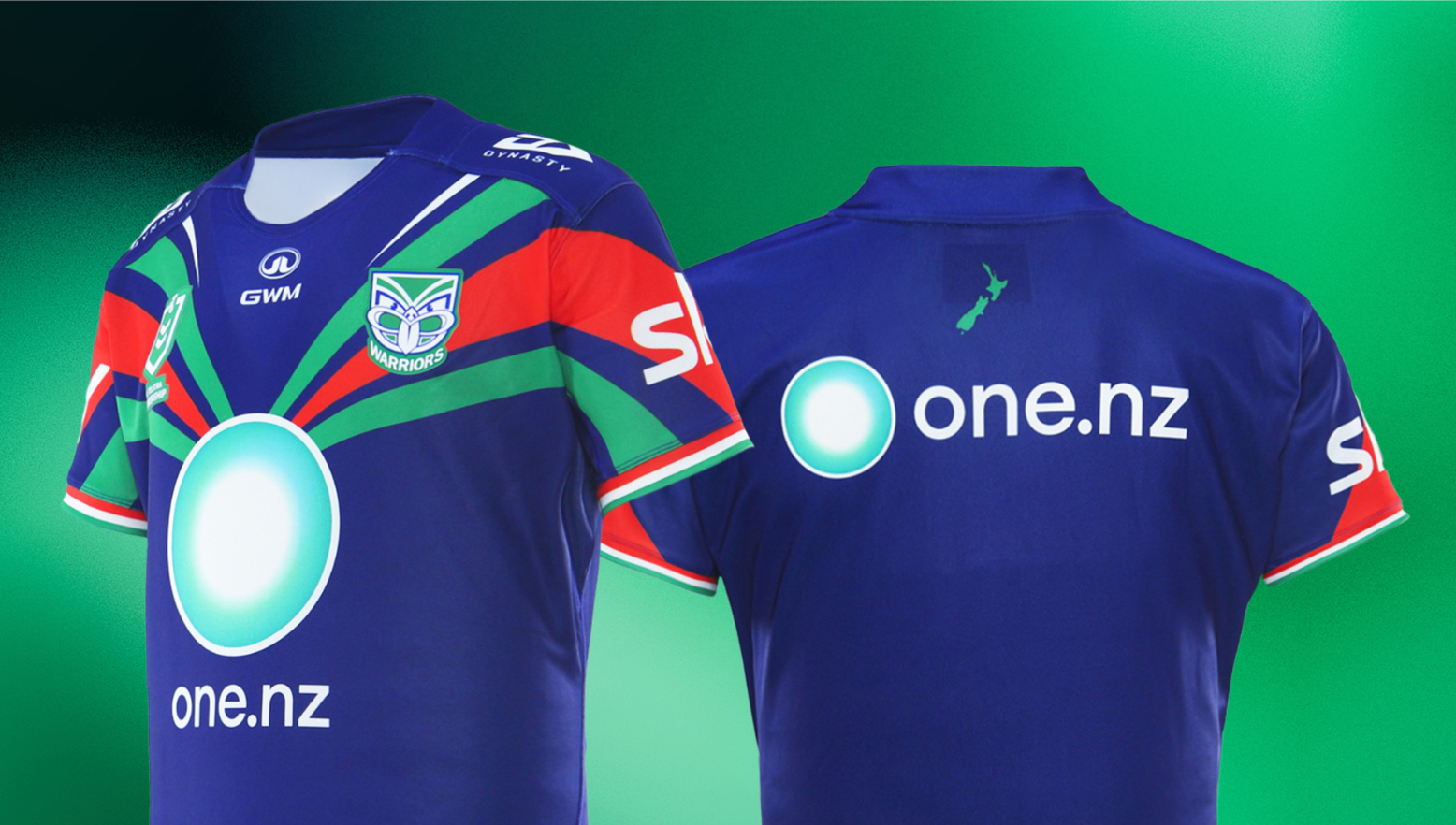 Win a signed One NZ Warriors home jersey - One NZ Rewards