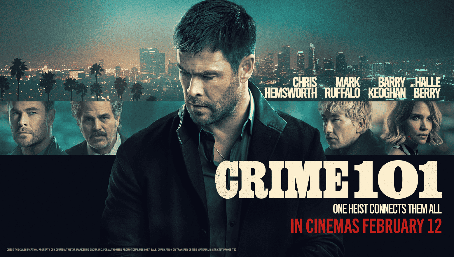 Win a double pass to see Crime 101 - One NZ Rewards