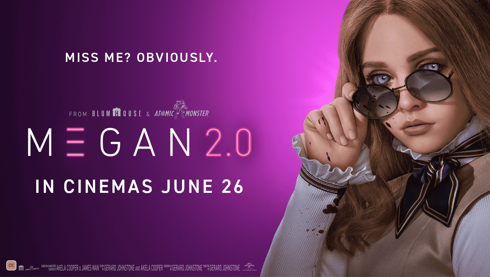 Win a double pass to see M3gan 2.0 - One NZ Rewards