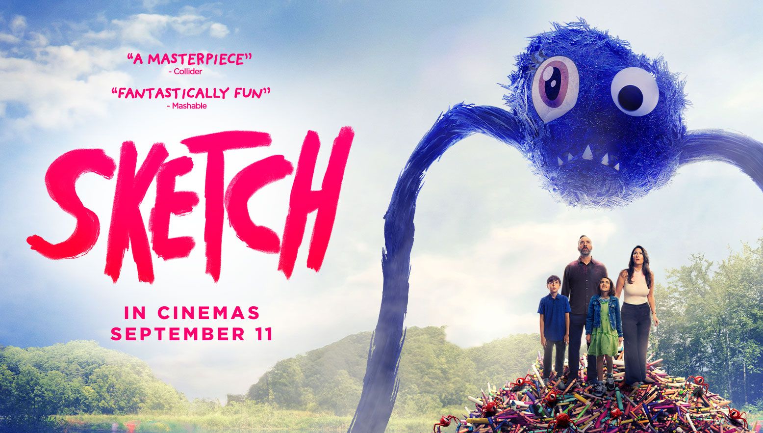 Win a family pass to see Sketch - One NZ Rewards
