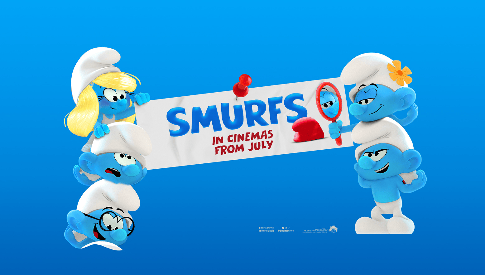 Win a family pass to see Smurfs - One NZ Rewards